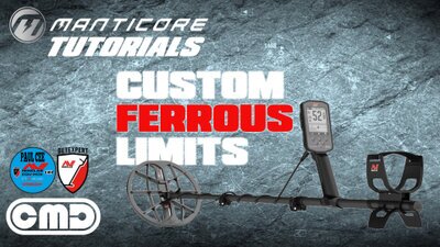 minelab manticore ferrous limits - Blog - Paul Cee Metal Detecting