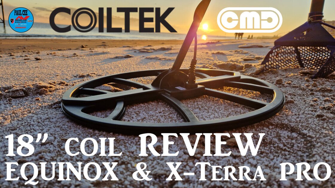 Coiltek Nox 18 Coil - Blog - Paul Cee Metal Detecting