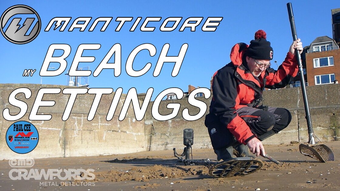 Minelab Manticore UK Beach Settings - Blog
